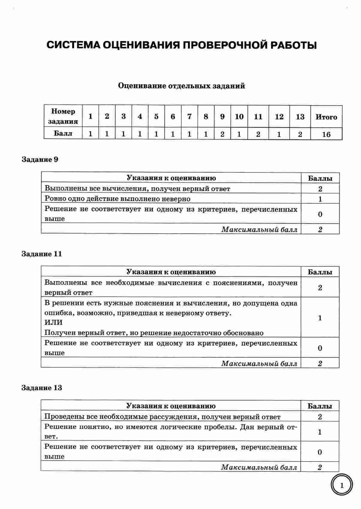 ВПР Математика 6 класс Типовые задания 10 вариантов Ященко Виноградова ...